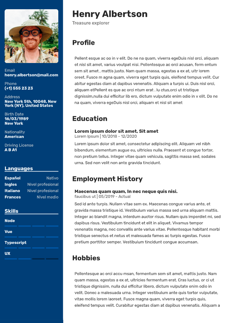 cvfy.app - CV Template generator