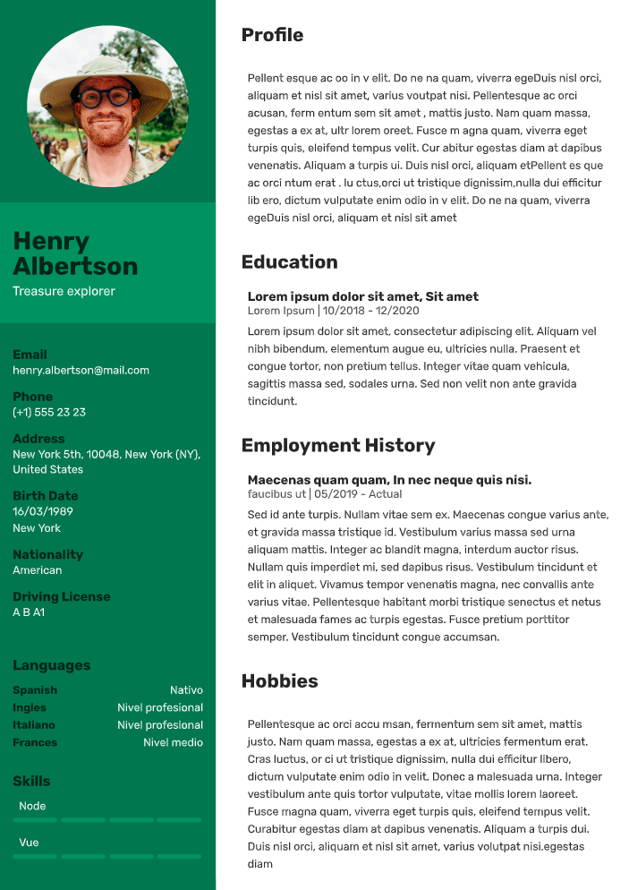 cvfy.app - CV Template generator